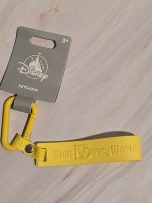 New Disney Parks Yellow Ride Pull Tab Keychain Mickey | eBay