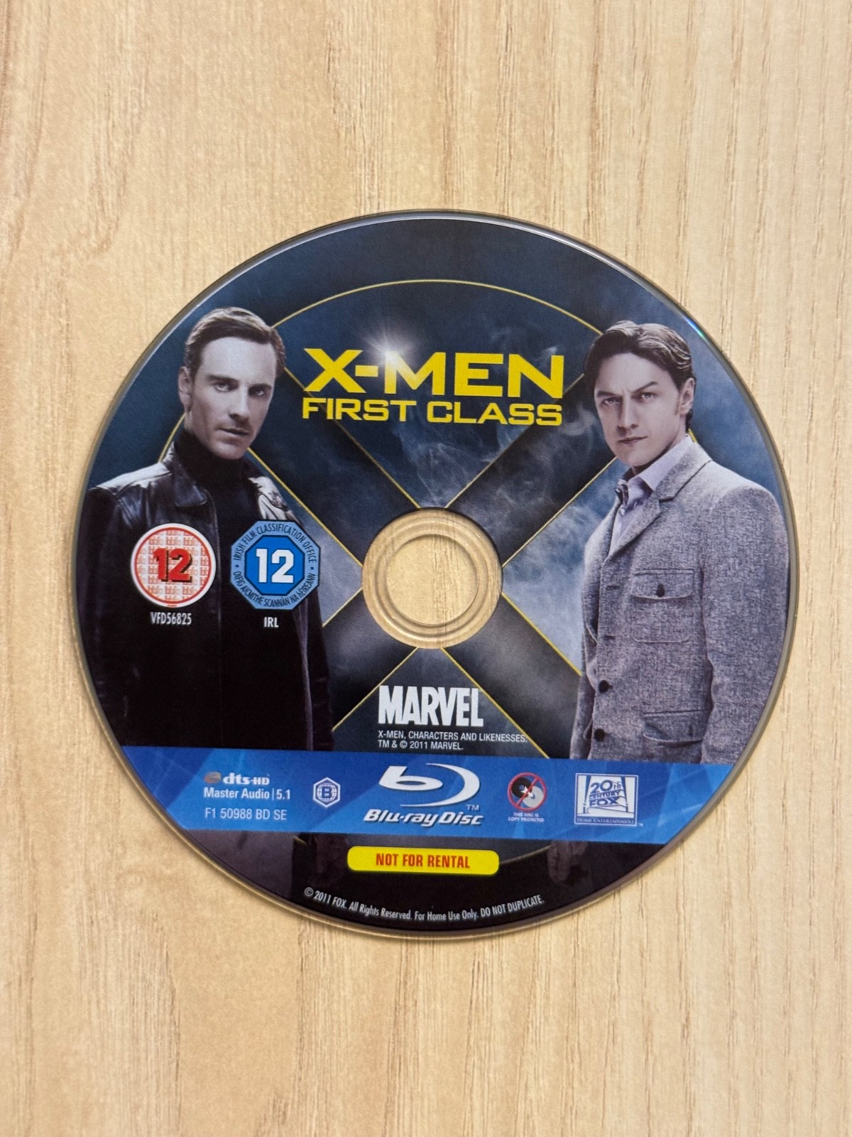X-Men First Class Blu-Ray (Disc Only) | eBay