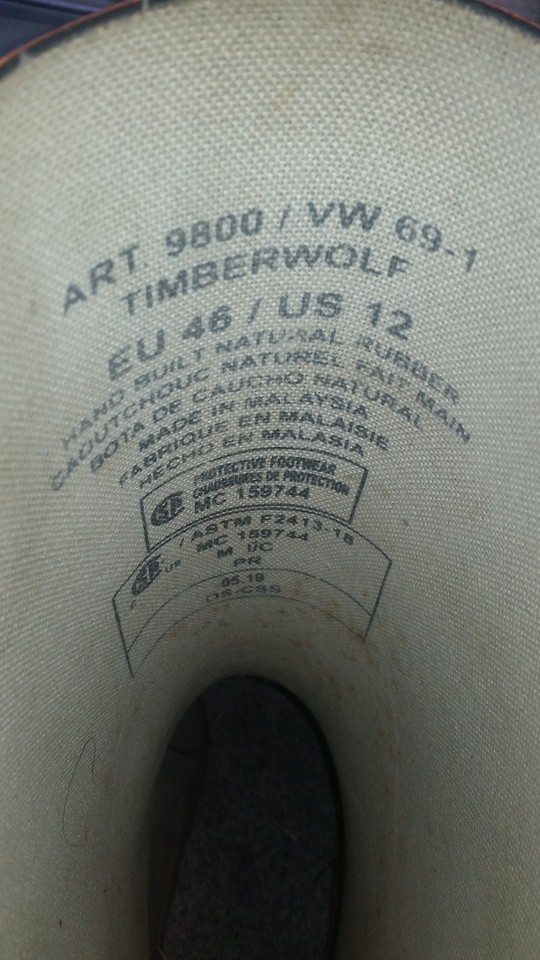 VIKING TIMBERWOLF Steel Toed Spiked Chainsaw Boots Size 12 | eBay