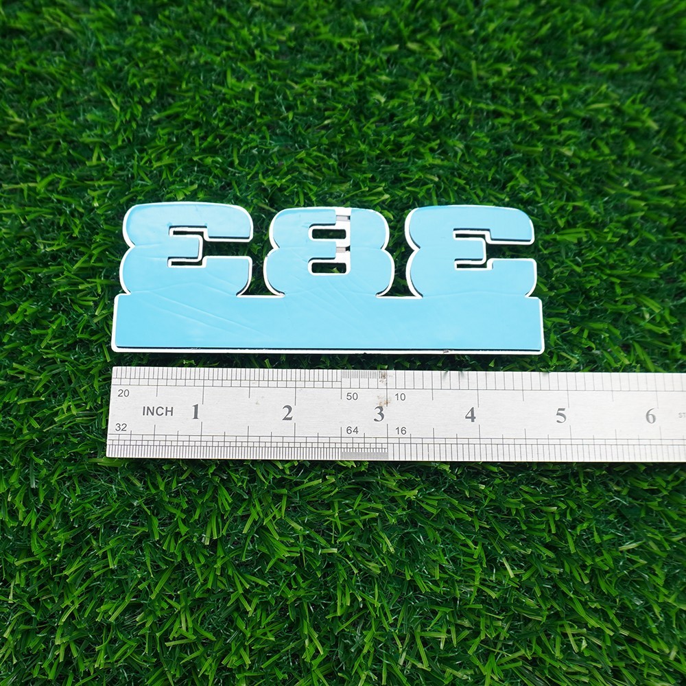 2Pc 383 6.2L High Performance Engine Emblem 3D Badge Decals Stickers ...