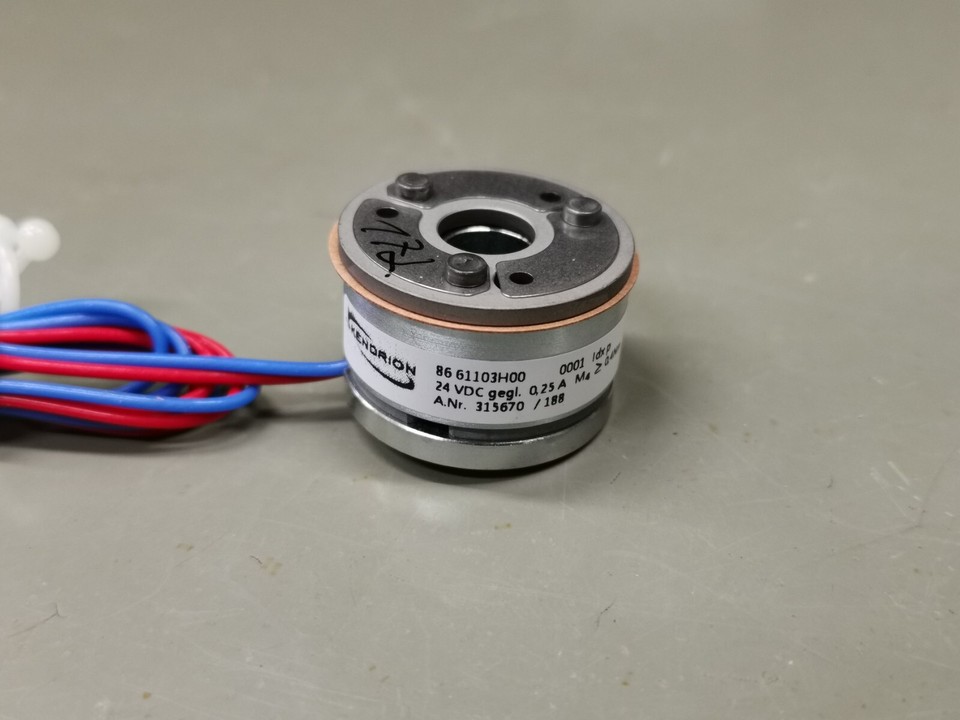 Kendrion Binder PM Line 86 61103H00 Brake 24VDC 0.25A 0.4Nm (Servo ...