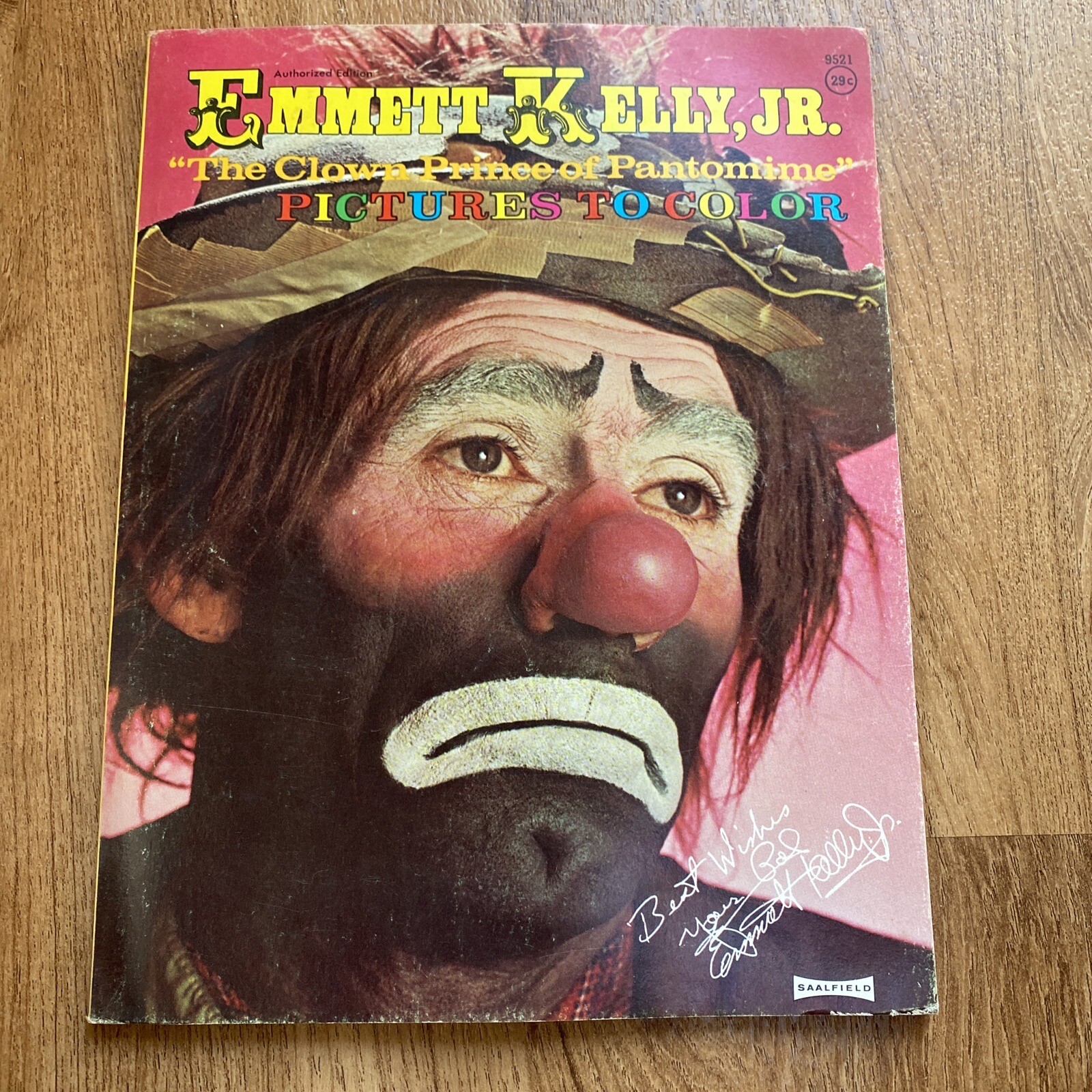 Emmett Kelly Jr. Pictures to Color "Crown Prince of Pantomime Coloring ...