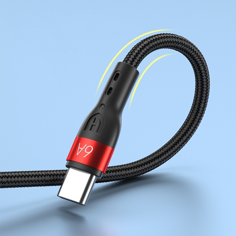 USB to Type-C+Micro USB Charging Cable Nylon Braided Fast Charger Cord ...