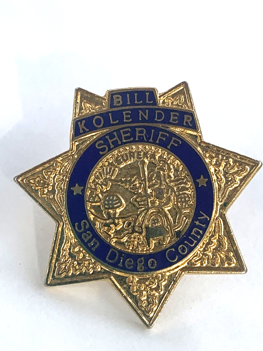 San Diego Sheriff Deputy Badge