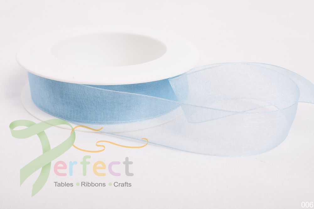 Full Reel Shindo Sheer ORGANZA Woven Edge Quality Tying Ribbon Crafts ...