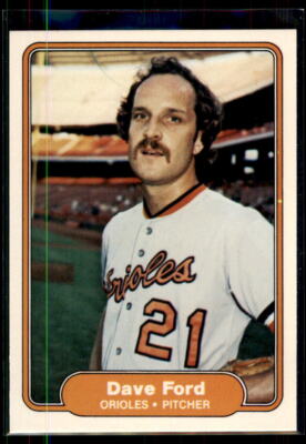 1982 Fleer Dave Ford #166 Baltimore Orioles | eBay
