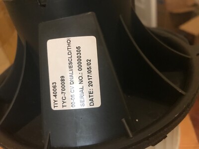 TYC-Blower Motor/ Motor & Fan-52400424/ No Screws Needed To Install. | eBay