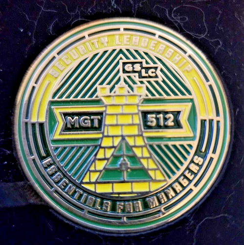 SANS Security Leadership Essentials for Managers MGT512 Challenge Coin ...