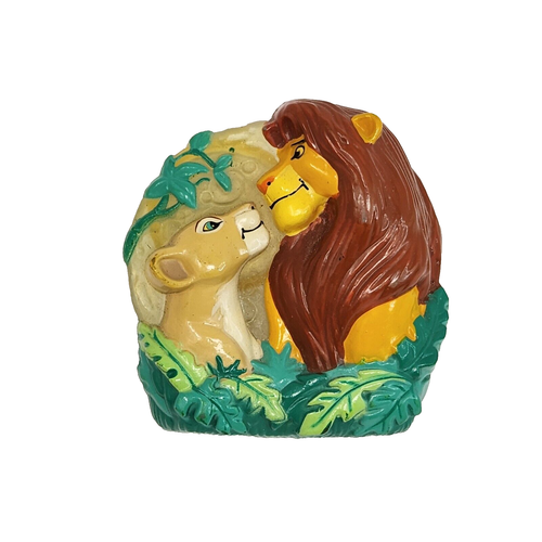VINTAGE DISNEY THE LION KING PVC SIMBA + NALA NIGHT LIGHT KIDS BEDROOM ...