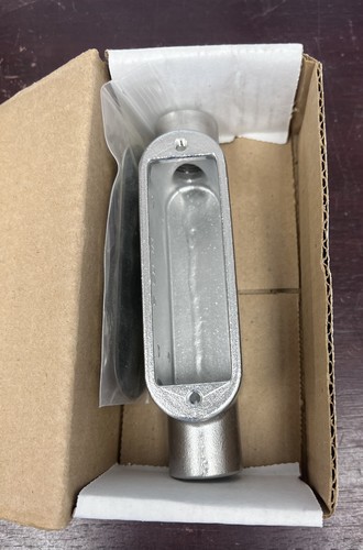 CALBRITE 316 Stainless Steel 1/2" C Condulet Conduit Body W/ Cover ...