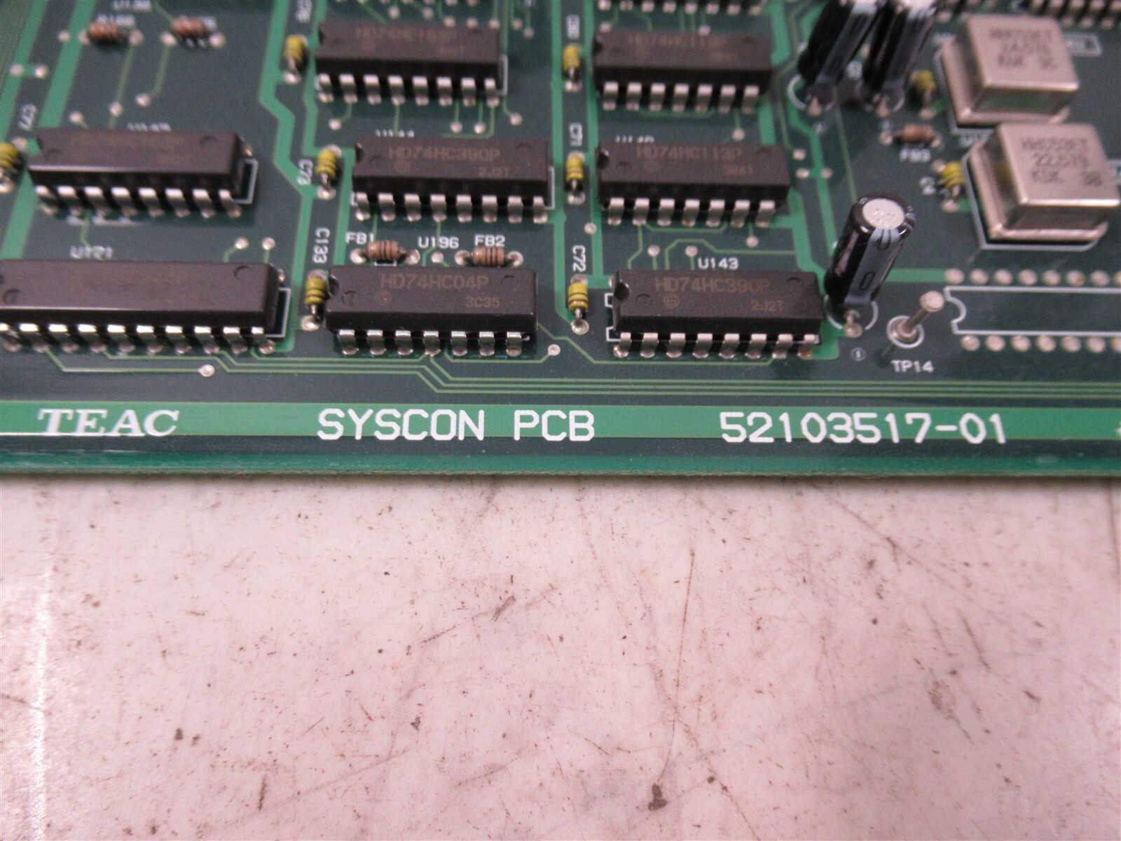 TEAC Syscon PCB 52103517-01 Circuit Board Module for TASCAM DA-88 DAT ...