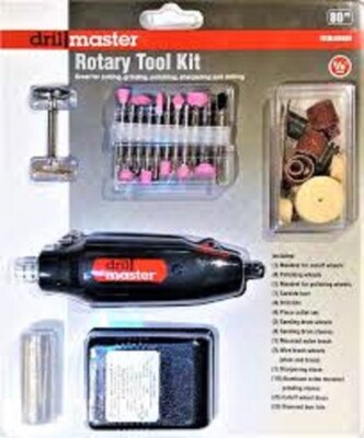80pc Rotary Tool Kit Hobby Craft Cut Drill Grind Glass Jewelry fits ...