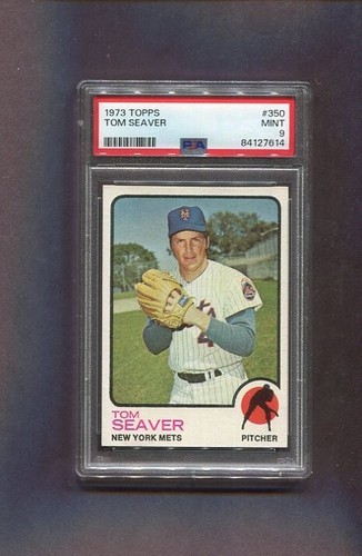 1973 TOPPS BASEBALL-#350 TOM SEAVER PSA 9 MINT | eBay