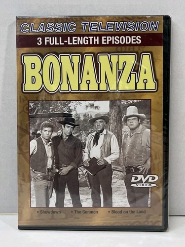 Bonanza (DVD, 2006, Slim Case) Showdown/The Gunman/Blood on the Land ...