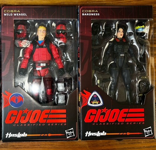 GI Joe Classified Haslab Rattler FIGURE ONLY NO JET Baroness Wild ...