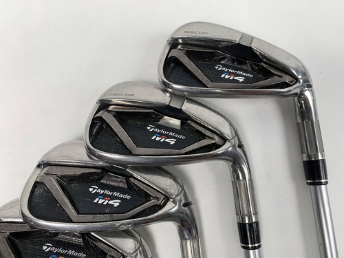 TaylorMade M4 Iron Set 7-PW+AW+SW Tuned Performance 45g Ladies Graphite ...