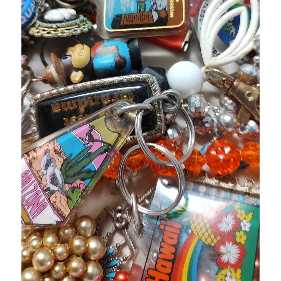 Over 3 Pounds Mixed Jewelry Craft Junk Lot All Junk Crafting Repair ...