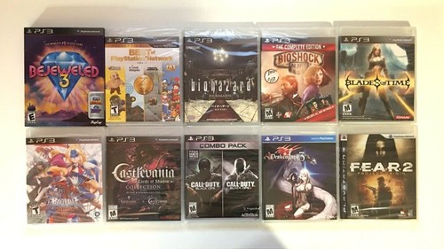 Brand New Sealed PS3 Playstation 3 Games You Pick - Free Sticker - US ...