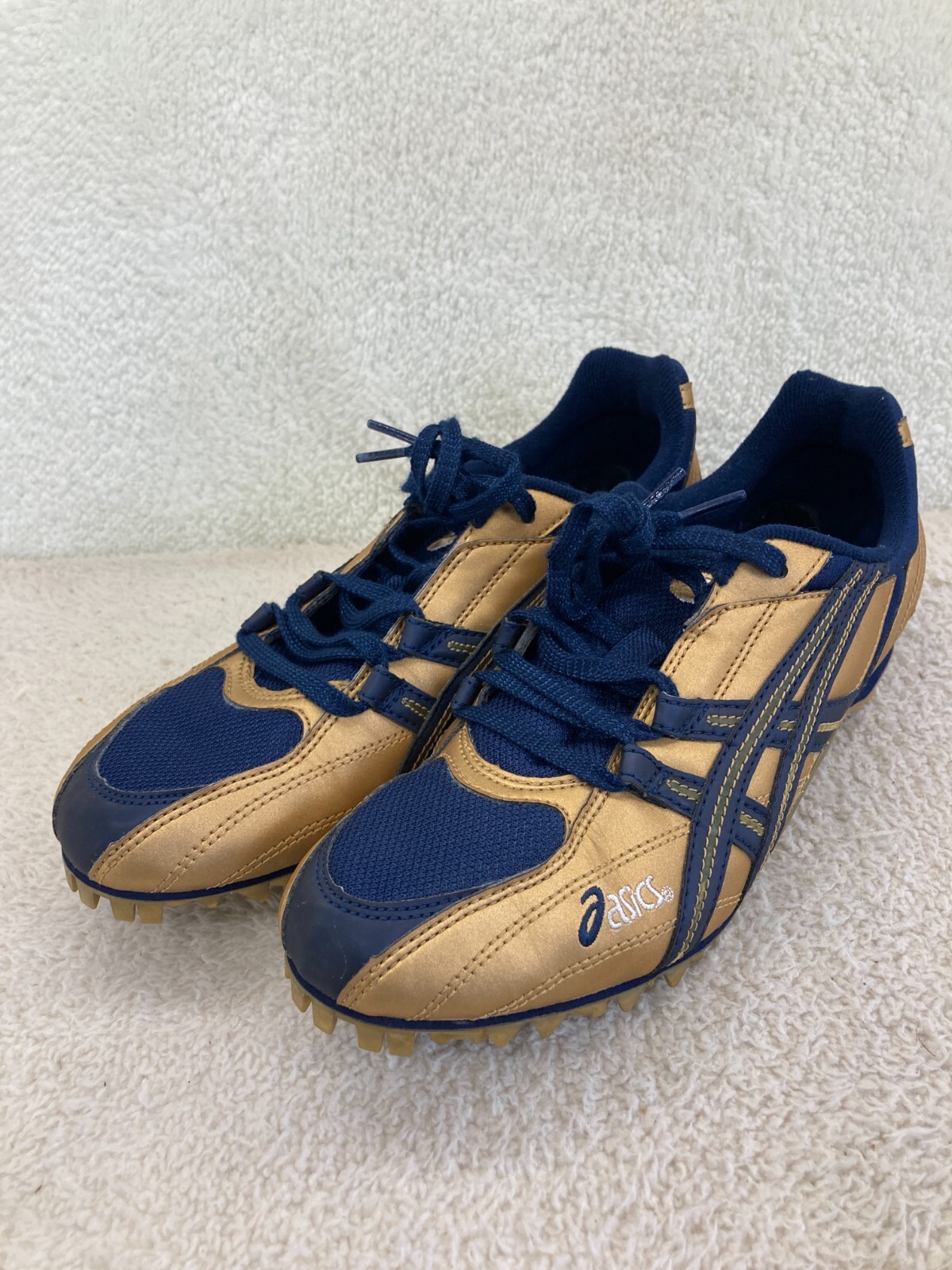 Gold Track Spikes Asics