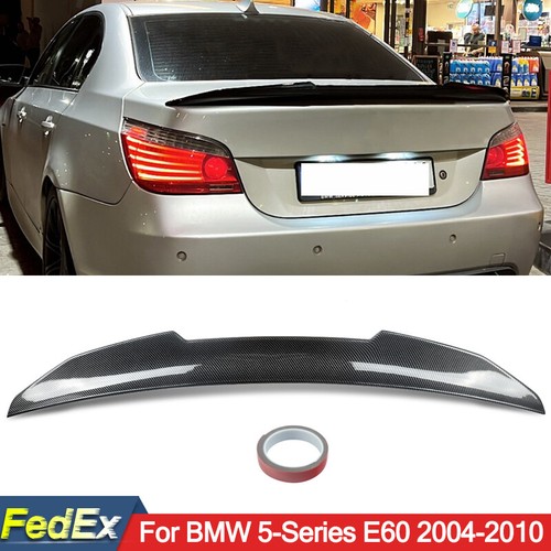 Trunk Spoiler Wing Duckbill PSM Style For BMW E60 528i 2004-10 Carbon ...