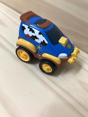 Disney Pixar Toy Story Sheriff Woody Push N Go Car Truck 3.5" Vehicle ...