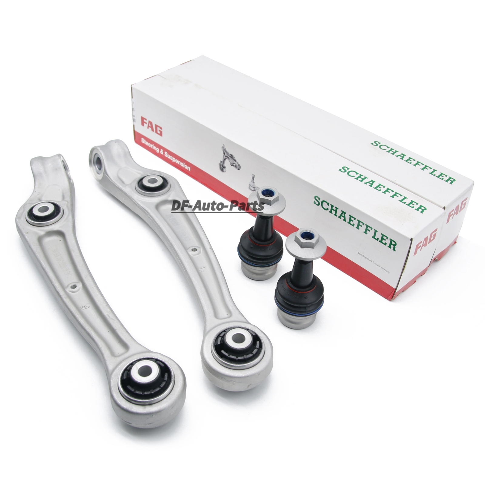 4X FAG Front Lower Control Arms Bushing Pair Kit M14 For Audi A4 A5 B8 ...