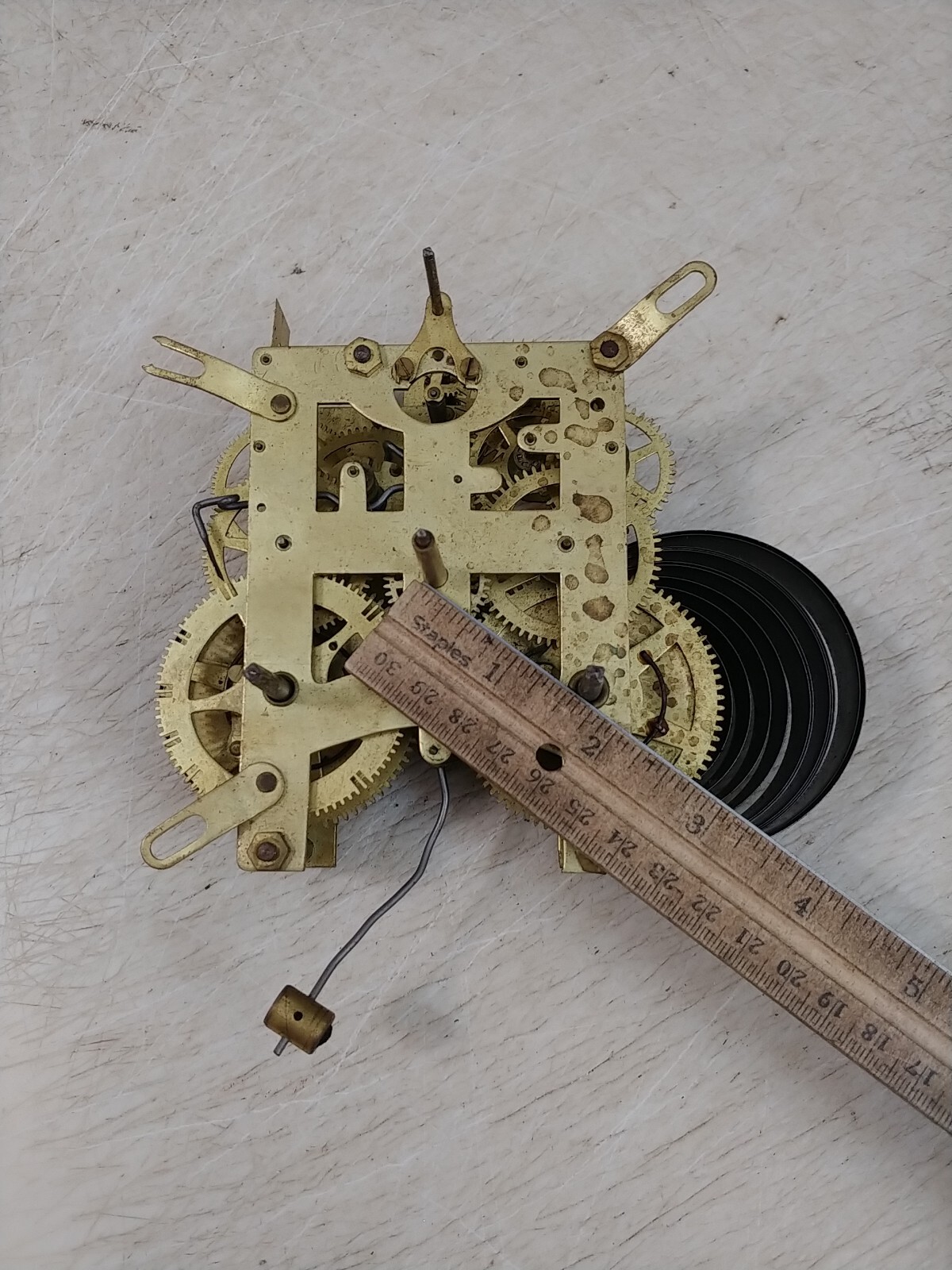 NEW HAVEN MANTLE CLOCK MOVEMENT | eBay