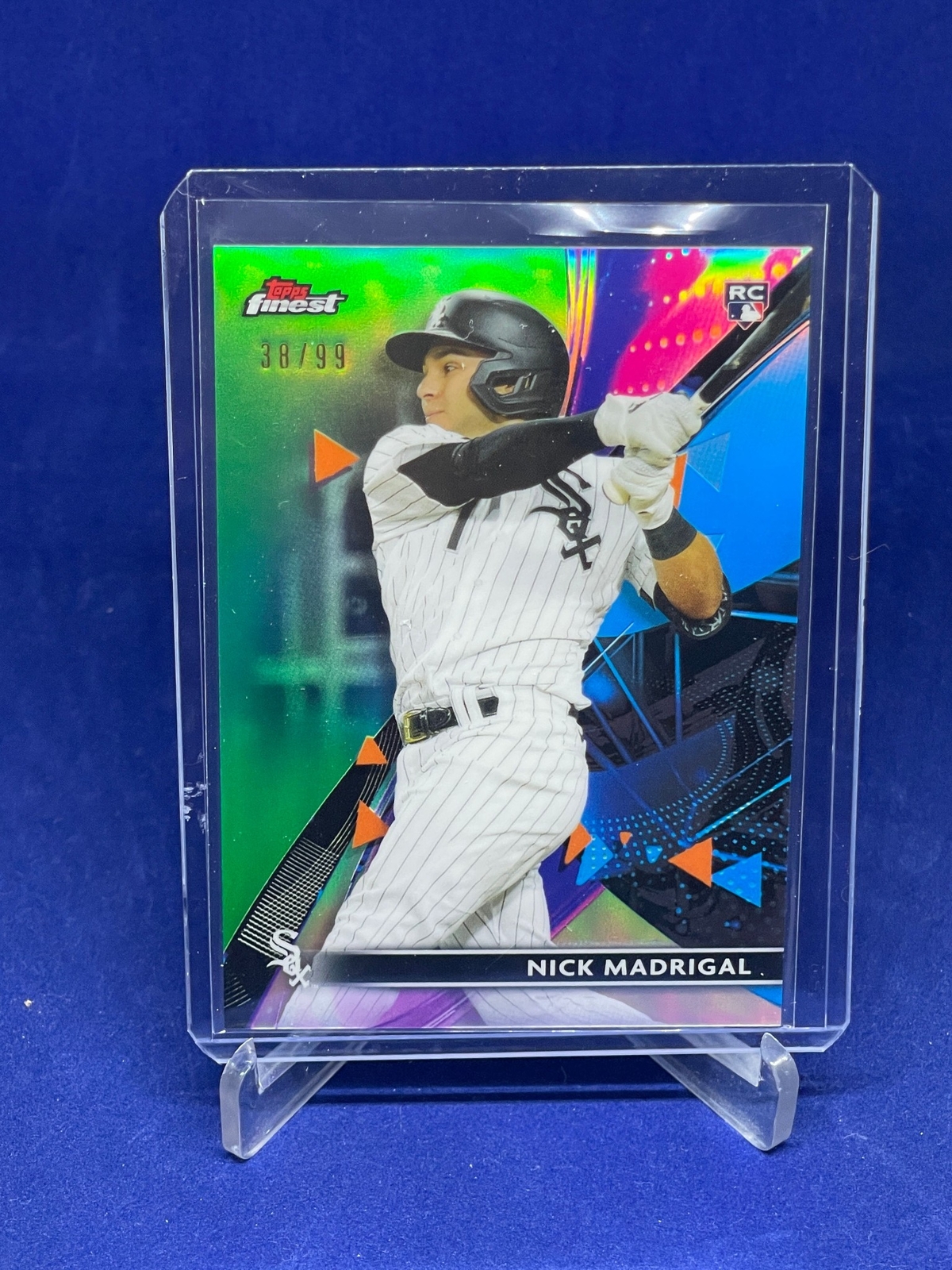NICK MADRIGAL 2021 TOPPS FINEST GREEN REFRACTOR ROOKIE RC #D 38/99 | eBay