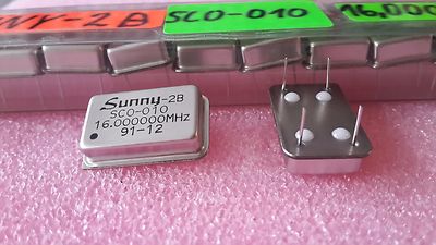 SCO-010 SUNNY-2B SPXO 16.000MHz 100ppM TTL 5V 14-pin DIL Sunny ...
