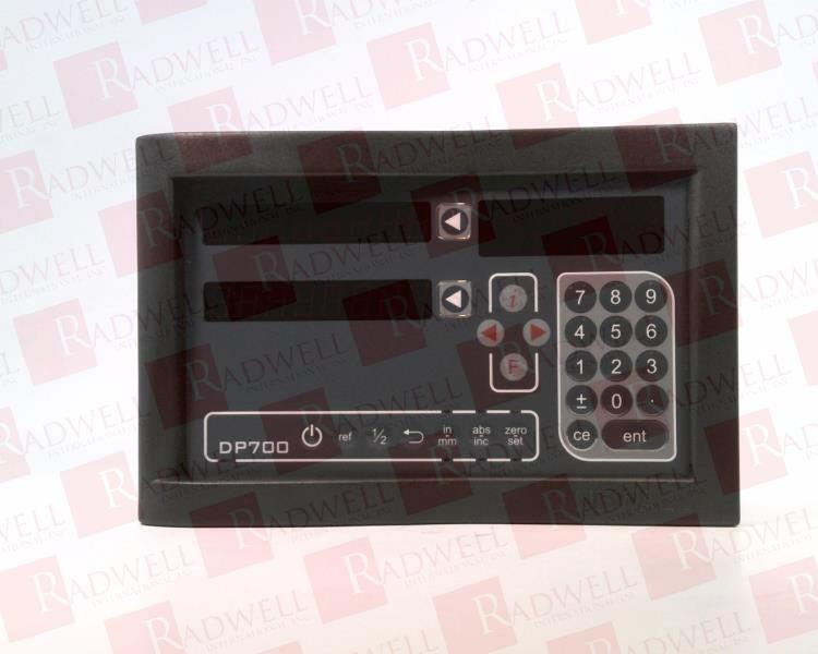 Newall DP700 Digital Readout Unit Mill Lathe 2 axis DP7002110S02 with ...