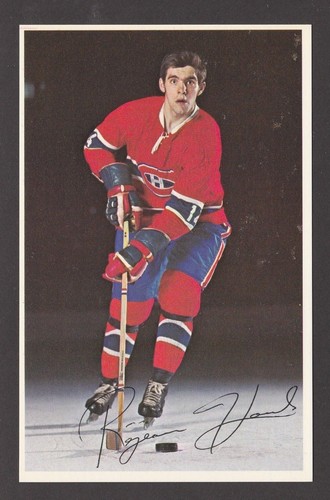 1969-71 MONTREAL CANADIENS POSTCARDS REJEAN HOULE INV J7336 | eBay