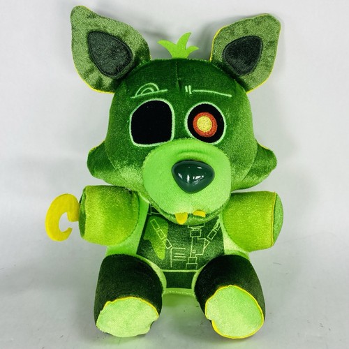 8” Funko Five Nights at Freddy's Radioactive Foxy Plush Doll Green FNAF ...