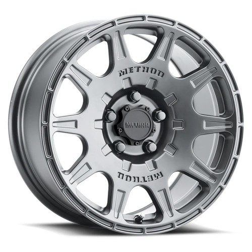 17x8 Method MR502 RALLY Titanium Wheels 5x4.5 (38mm) Set of 4 | eBay