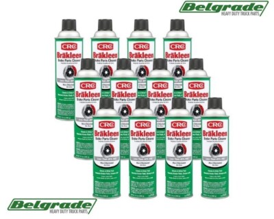 CRC (05084-12PK) Brakleen - Chlorine-Free Brake Parts Cleaner, 14 ...