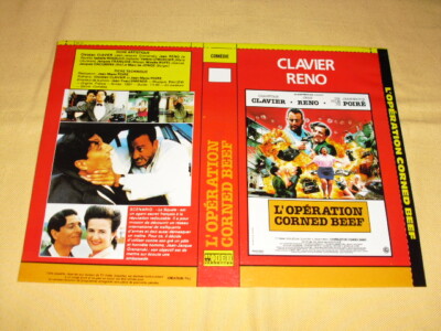 JAQUETTE VHS "L'Opération Corned-Beef" Christian Clavier Jean Reno | eBay