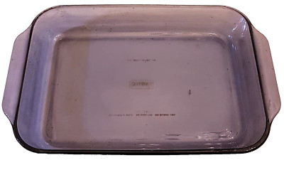 Pyrex Originals Amethyst Baking Dish 233 Rectangle 3 Qt Oven Ware ...
