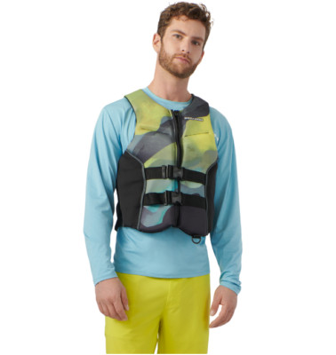 New Sea-Doo Airflow Sun Edition PFD/ Life Jacket -Hi-Vis Yellow- XL ...