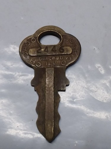 Antique Lock Key For Gumball Vending Machine # 2446 | eBay