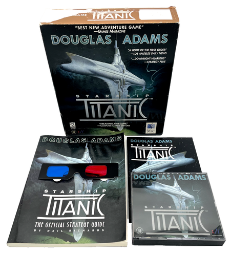 Starship TITANIC (1998) Apple Macintosh Mac Computer Game BIG Box ...