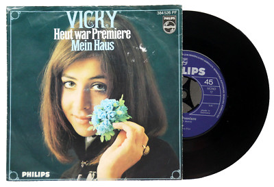 7" Vinyl - VICKY LEANDROS - Heute war Premiere | eBay