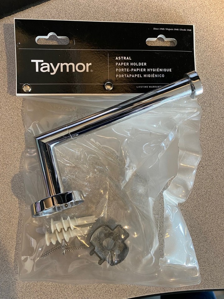 Taymor Astral Polished Chrome Toliet Paper Holder | eBay