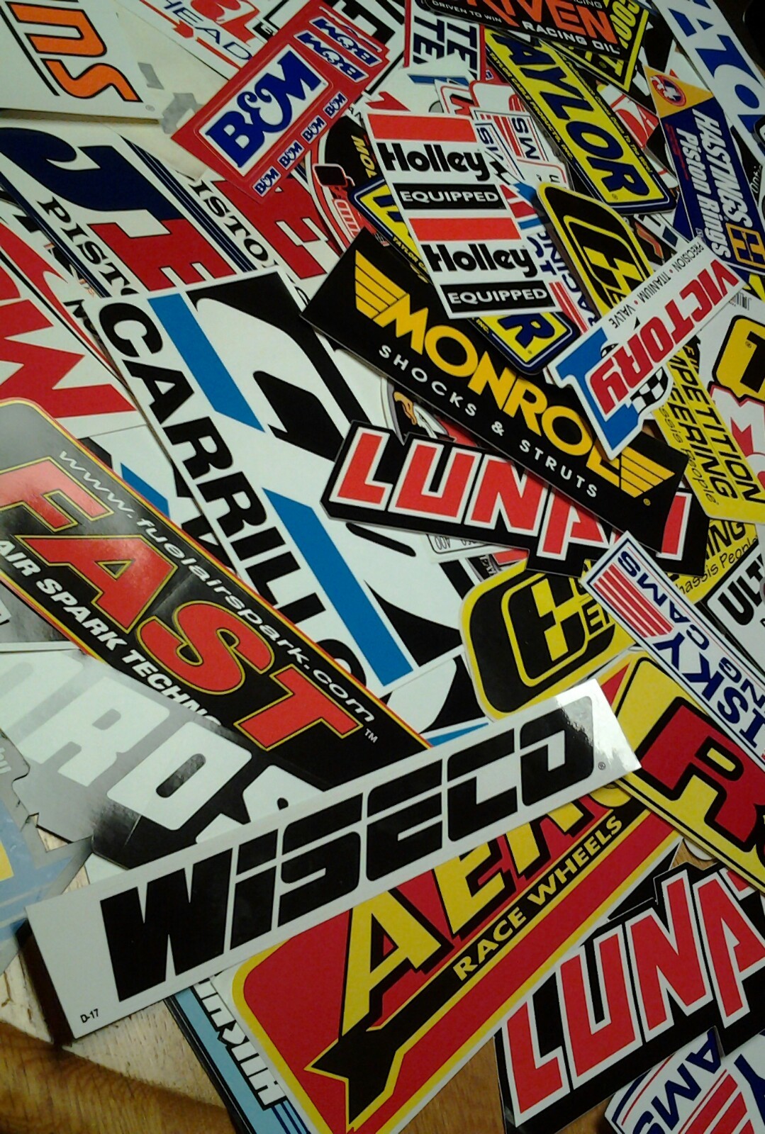 20+ Offical Race Car Decals Stockers Racing Nascar Cup NHRA Street ...