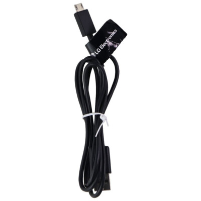 LG USB Data Cable (Micro-USB) to USB Charging/Transfer Cable - Black | eBay
