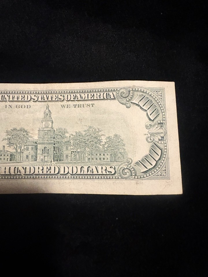 Series 1990 $100 Dollar Bill Federal Reserve Note Circulated | eBay