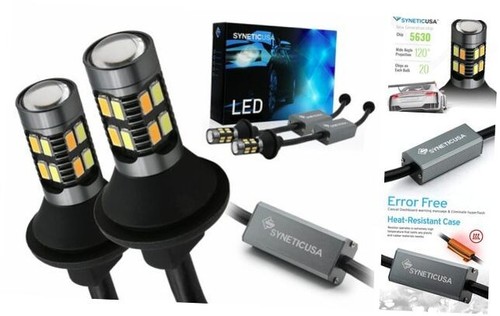 3157 Switchback Canbus 20 LED Bulbs 3057 3457 4157 Dual Color Amber ...