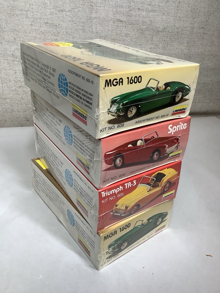 LINDBERG SPRITE PLASTIC MODEL KIT 1:32 SCALE NEW FACTORY SEALED Lot Of ...