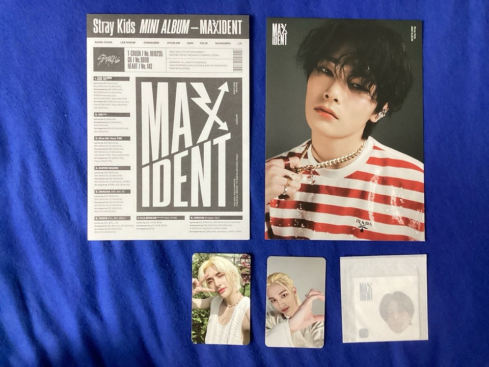 Stray Kids Mini Album MAXIDENT T-CRUSH | eBay.de