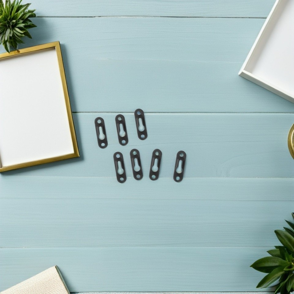 50 Pcs Back Panel Mounting Hardware Metal Painting Frame Hanging Hooks ...