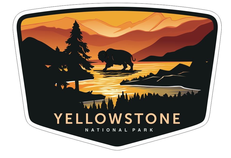 Yellowstone National Park Sticker Stickers A111 | eBay