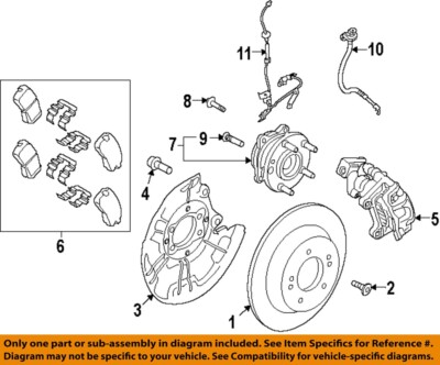 HYUNDAI OEM 17-25 Elantra GT Brake Components-Wheel Stud 517522K000 | eBay
